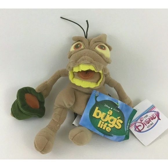 Disney | Toys | Disney Store A Bugs Life Pt Flea Bug Bean Bag Plush ...